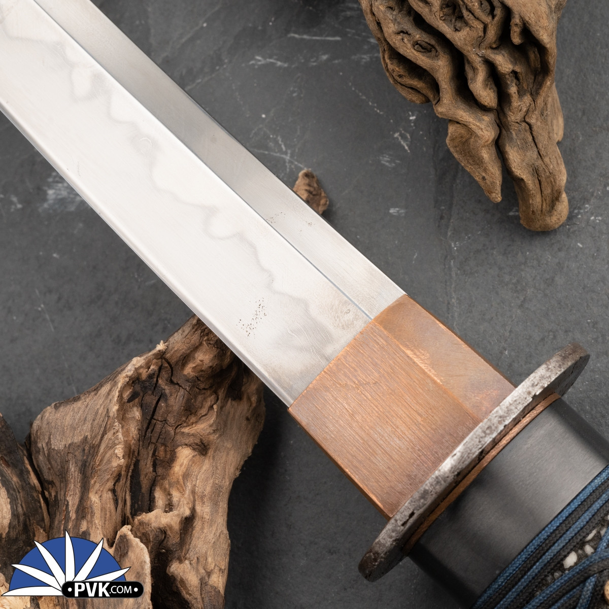 Venier Forge Matt Venier Specialty Tanto W2 With Hamon, Wrapped ...