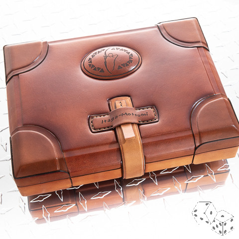 Itaga-Matsumoto Leather Box with Marfione Broadhead Kit - PVK