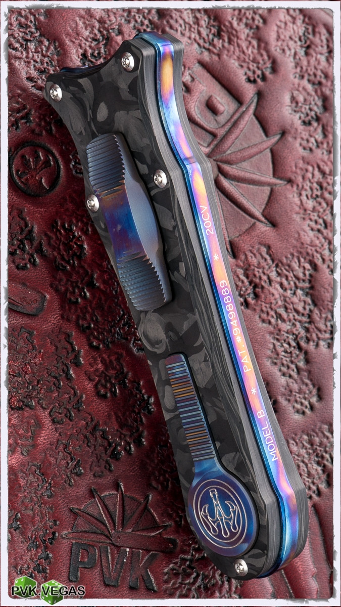 G&G Hawk Custom Deadlock Carbon Fiber Flamed Titanium - PVK