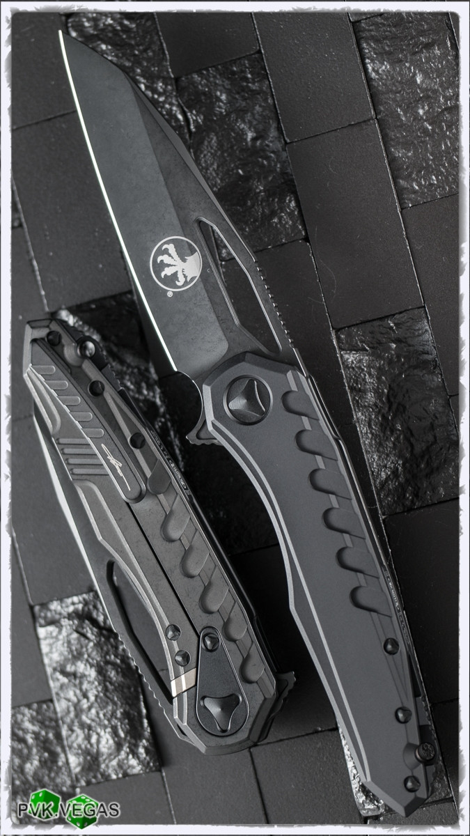 Microtech Sigil MK6 196-1DLCT DLC Signature Series Titanium/T6 - PVK