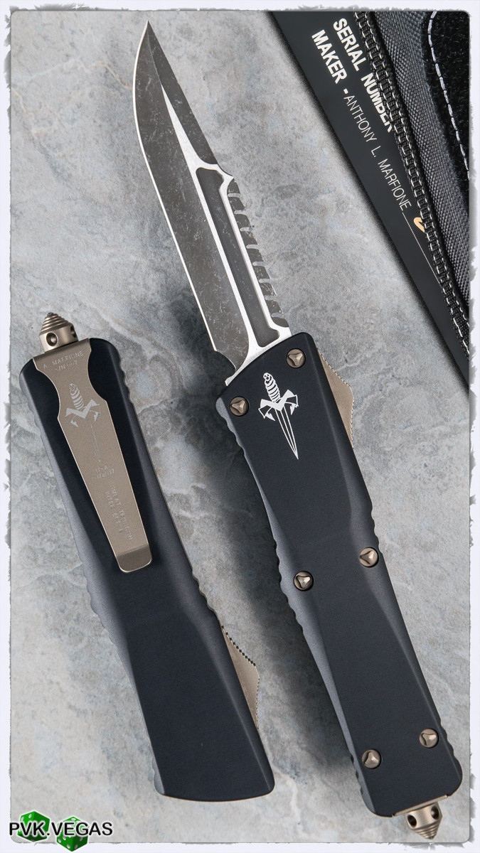 Marfione Custom Combat Interceptor Fallout Finish Bronzed HW SN#007 - PVK
