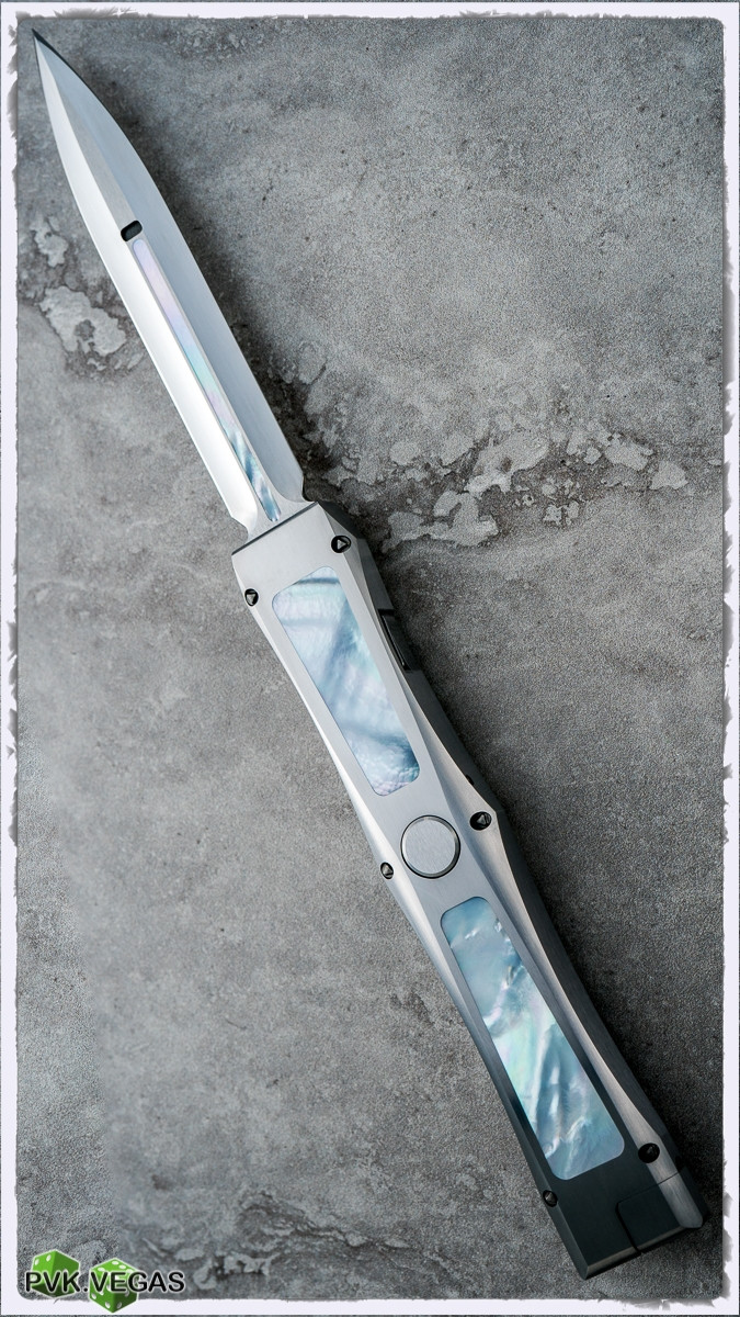Marfione Custom Dragonslayer IV Mother of Pearl Inlays Mirror Polish ...