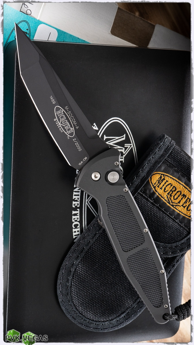Vintage Microtech Mini Socom Auto T/E 2000 - PVK