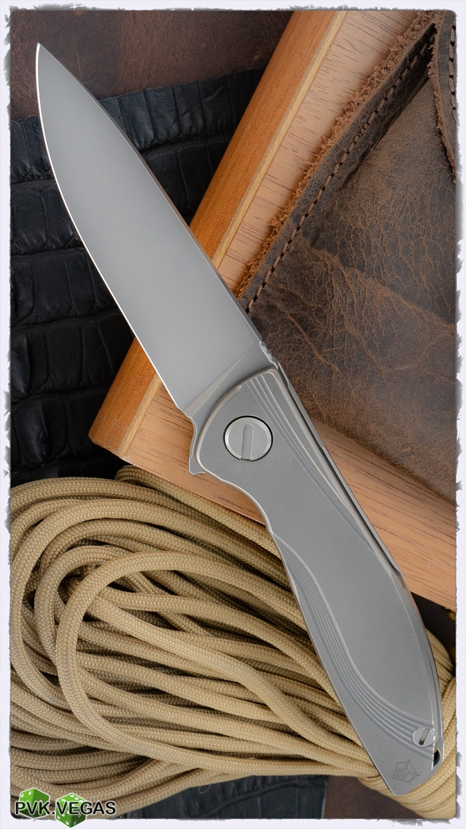Shirogorov Knives Neon Lite, M390, MRBS - PVK