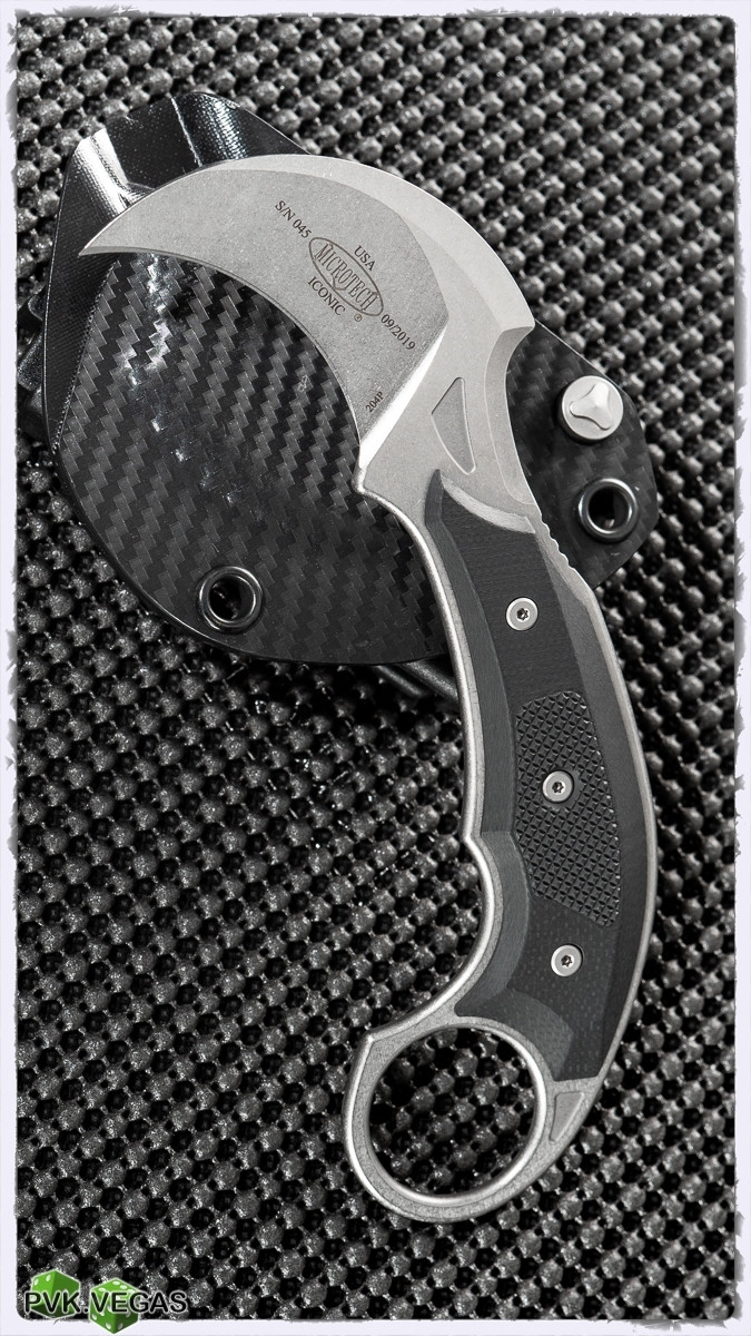 Microtech / Bastinelli Iconic Karambit 118-10L Left - PVK
