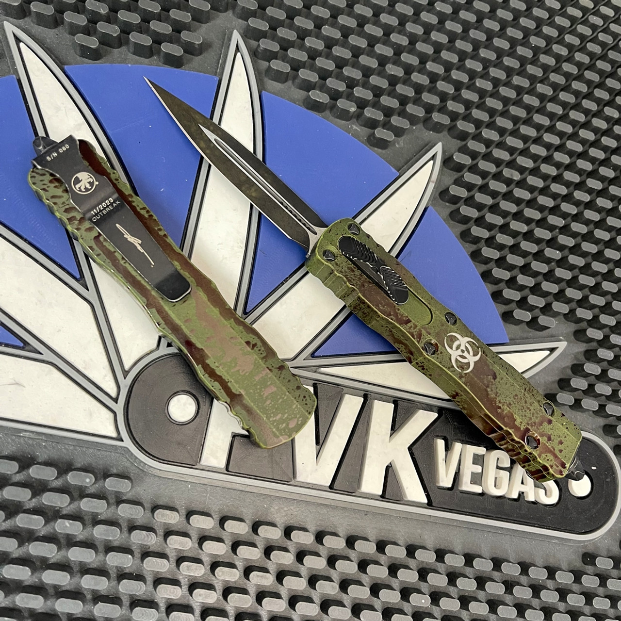 Microtech Dirac 225 1obds Outbreak Blade Outbreak Handle Pvk