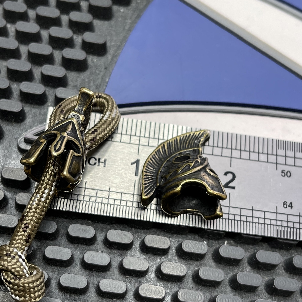 MW Brass Spartan Helmet Bead V2 - PVK
