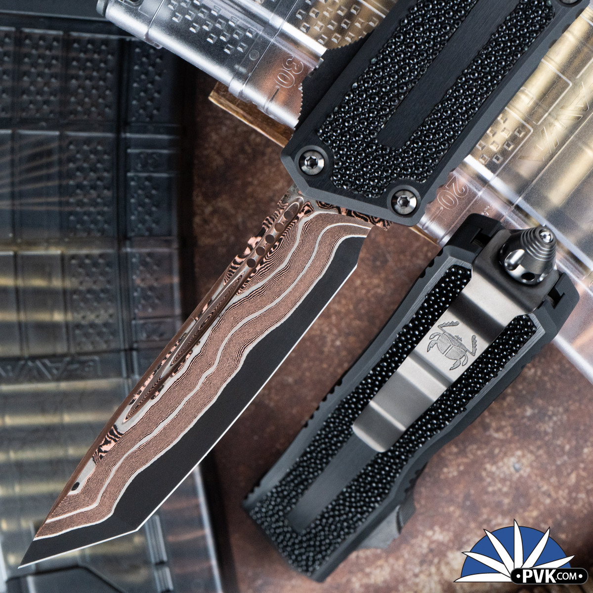 Microtech/Marfione Select Scarab 2 Gen 3 1279-16MS2 Tanto Baker Forge ...