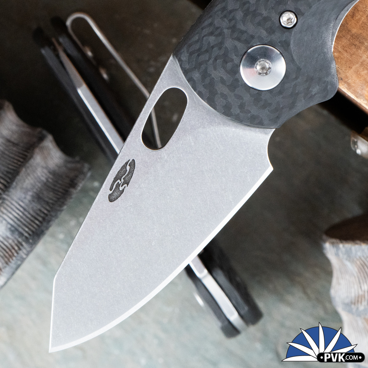 Three Rivers Manufacturing (TRM) Holey-Nerd Stonewash Magnacut Blade ...