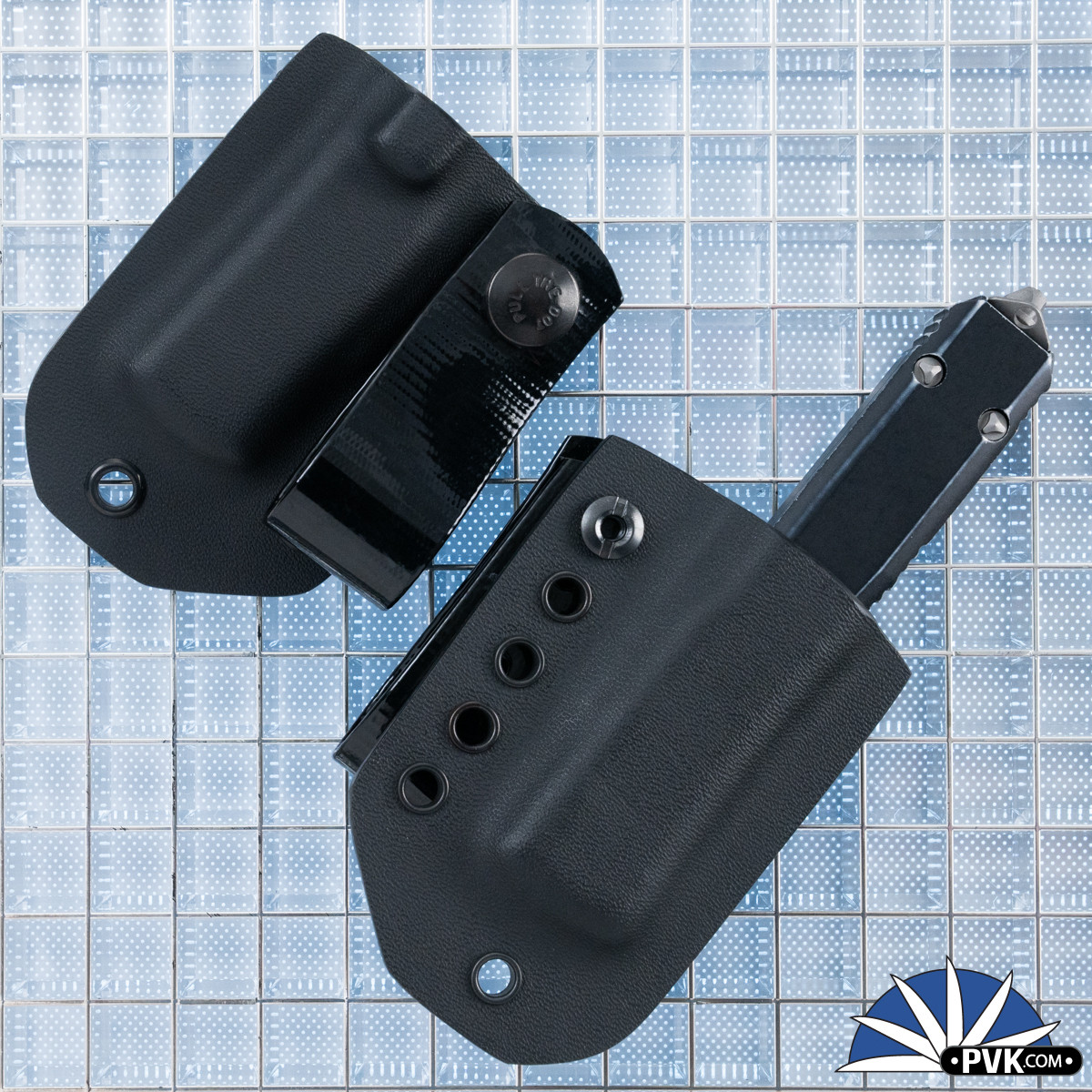 Microtech Kydex Ultratech Contour Body IWB Belt Sheath With Belt Loop - PVK