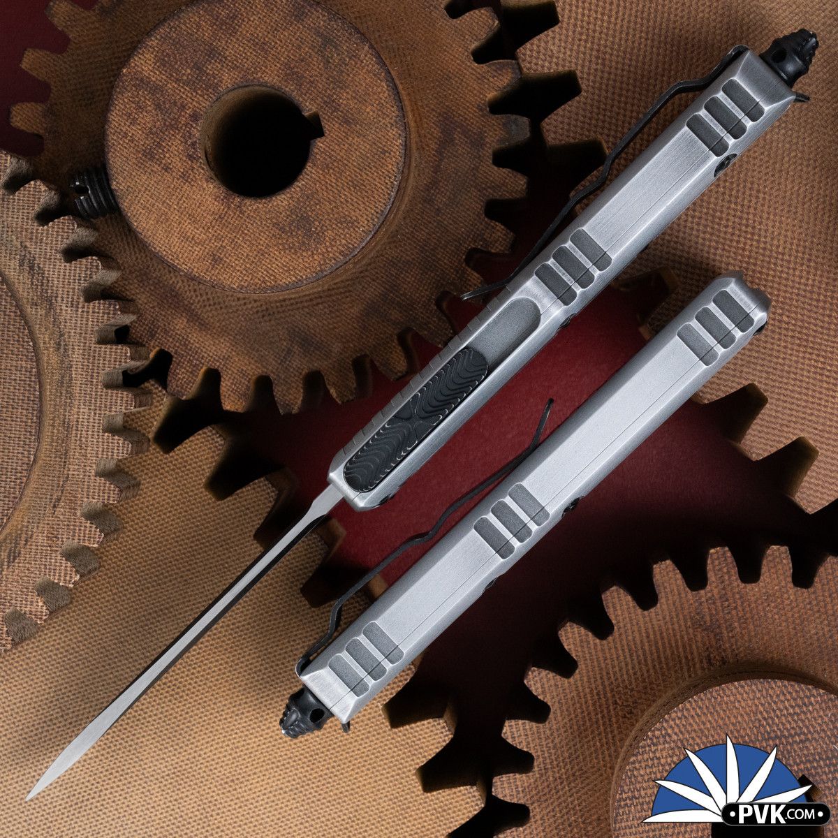 Microtech UTX-85 231-1SHCO Single Edge Black Blade, "Shadow Clone ...