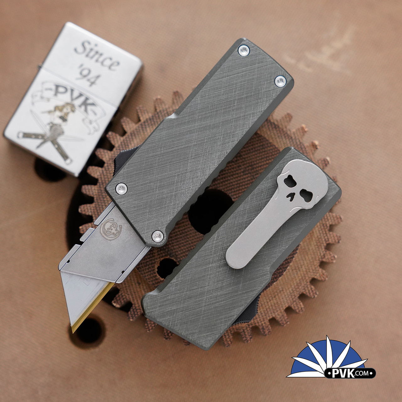 Chaves Knives Chaves Handy Utility Blade CHUB OTF Razor Blade, OD Green ...