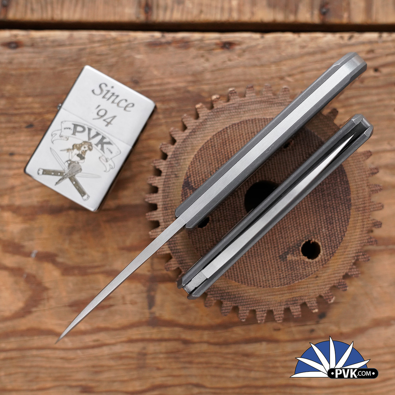 Tactile Knife Co. Ranger, Wharncliffe Magnacut Blade, Titanium Handle ...