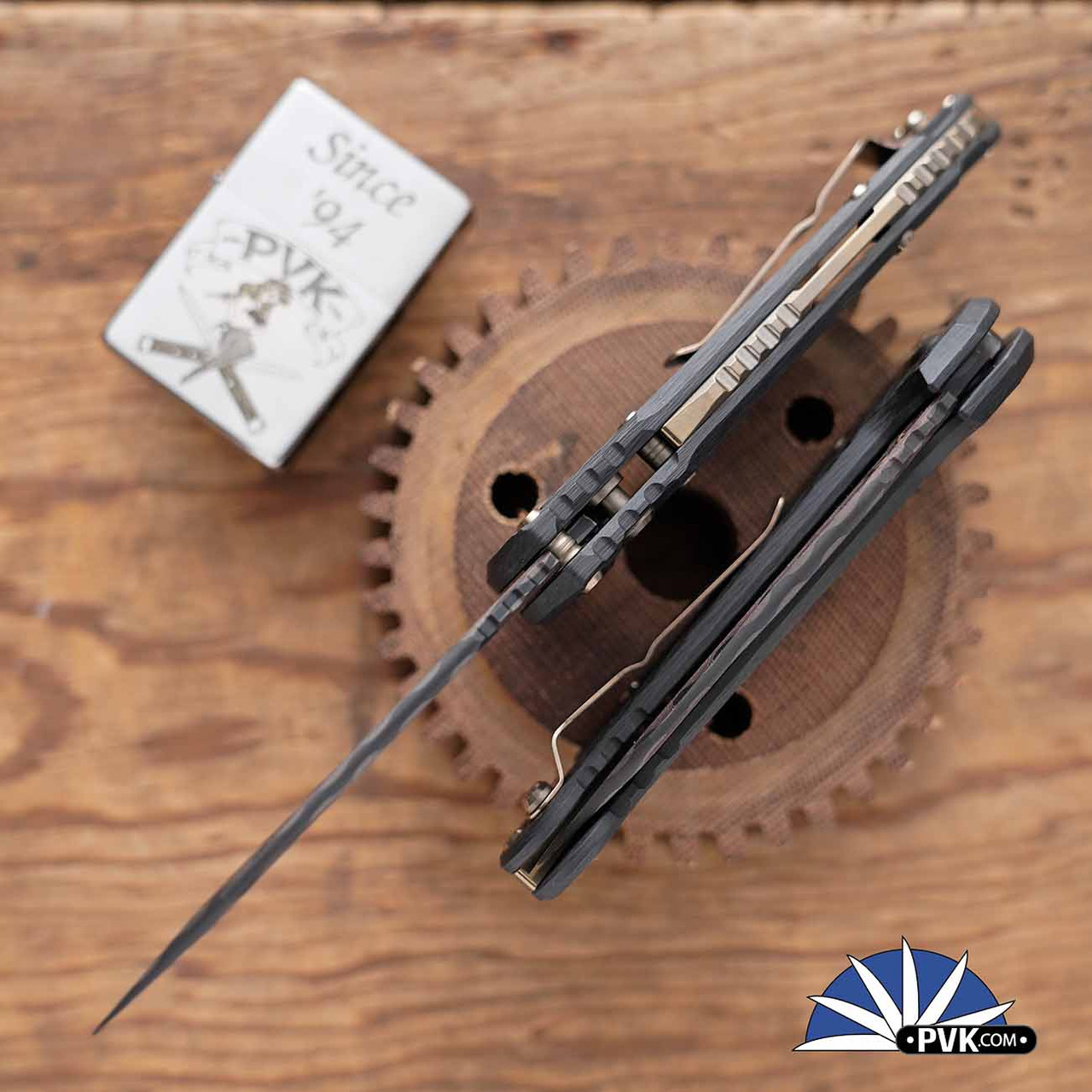 Microtech/Marfione Select LUDT Gen 3 1136-16MS1 Tanto Baker Forge ...