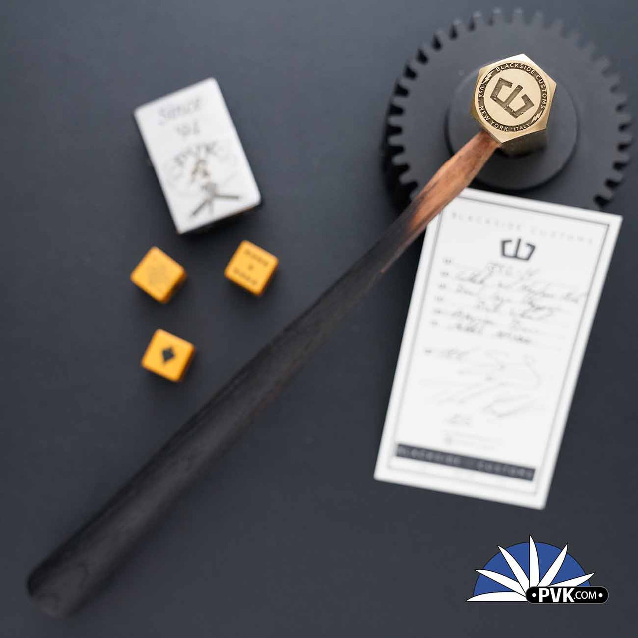 Blackside Customs/Holigan Collab Dual Logo Slap Hammer, American Brass ...