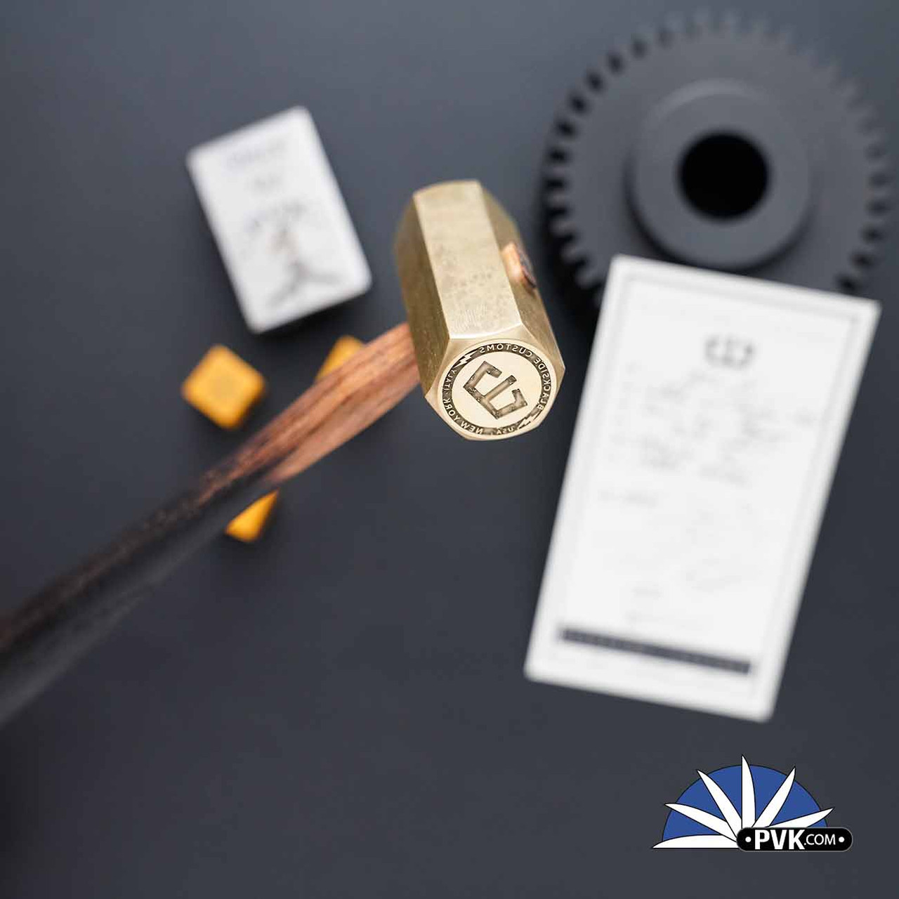Blackside Customs/Holigan Collab Dual Logo Slap Hammer, American Brass ...
