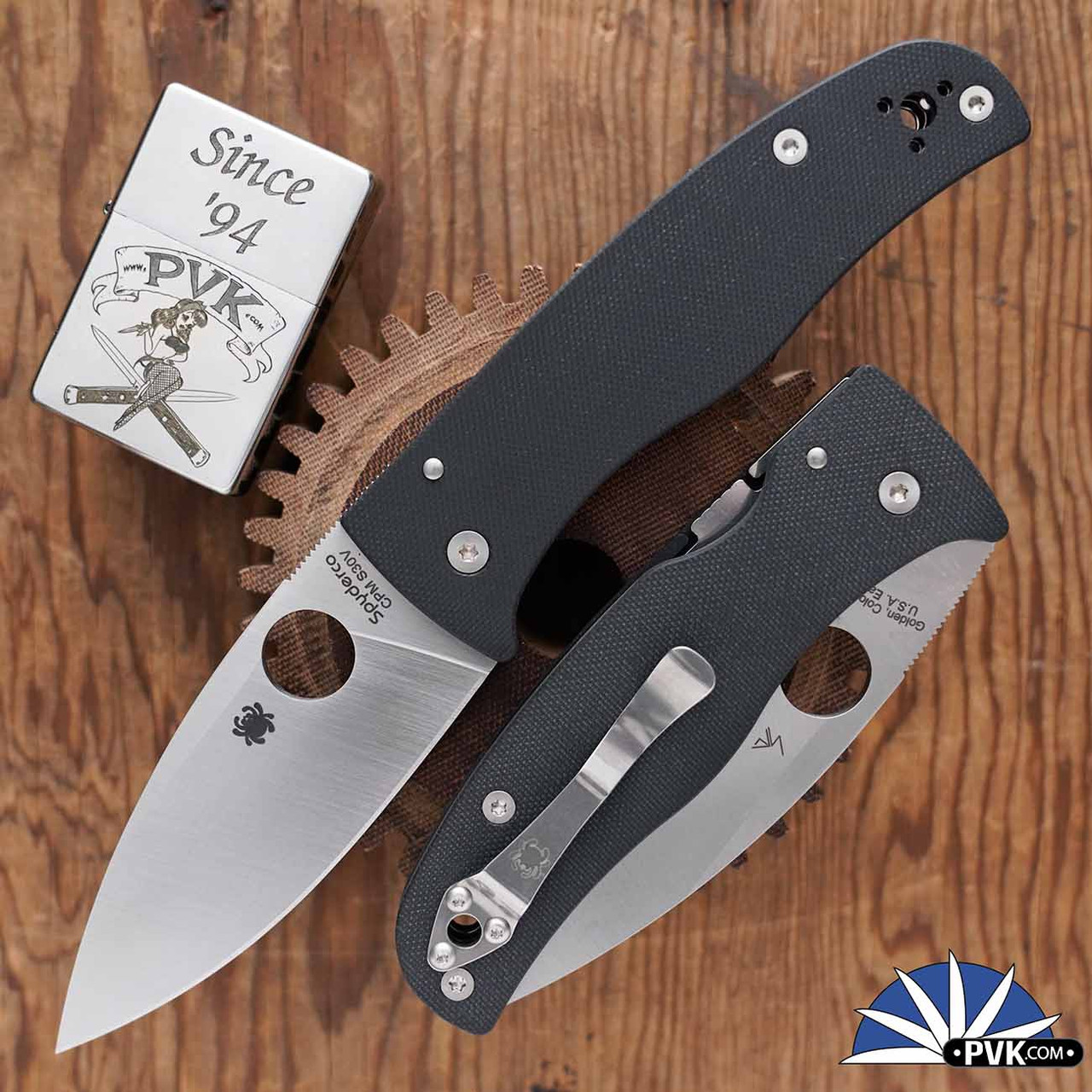 For the finest and unique Spyderco knives and accessories, shop PVK.com ...