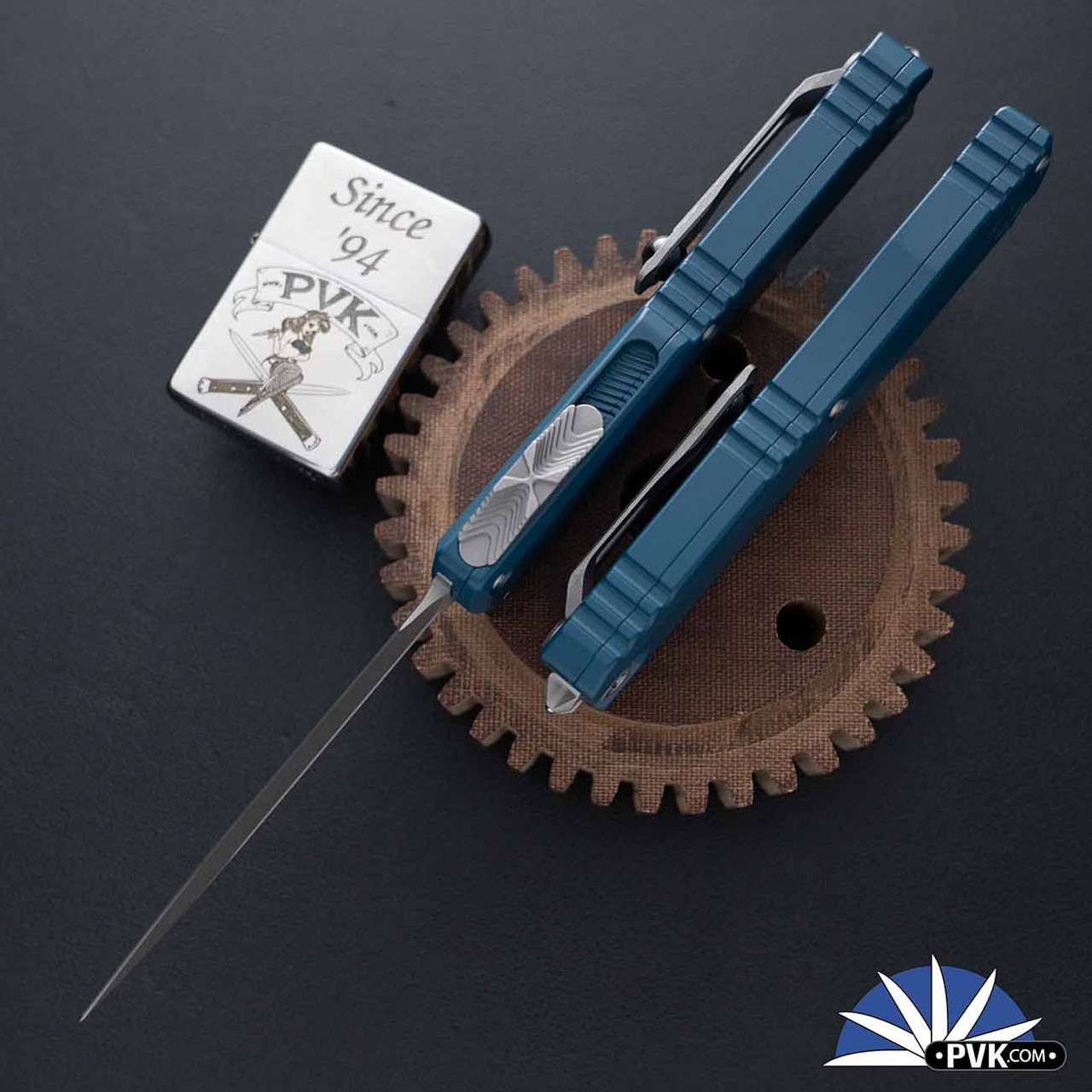 Microtech Ultratech Gen 4 11224-10APDO, Apocalyptic Double Edge Blade ...