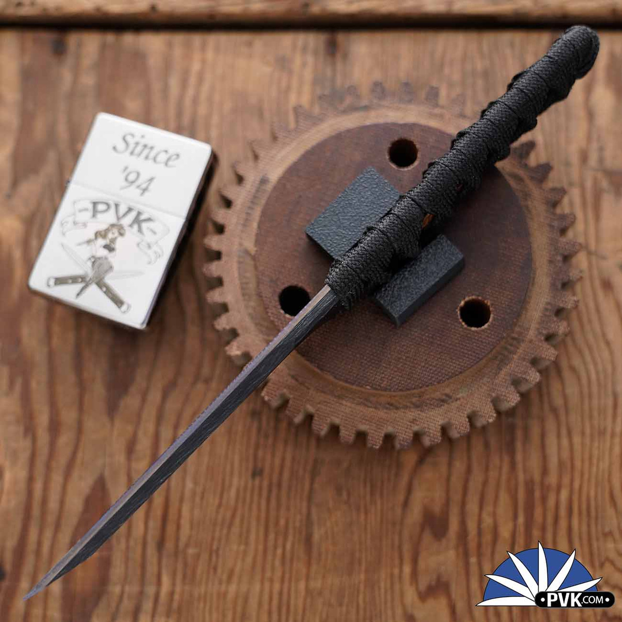 Warren Thomas Custom Fixed Blade Tanto, 6al4V Titanium/Carbon Fiber ...