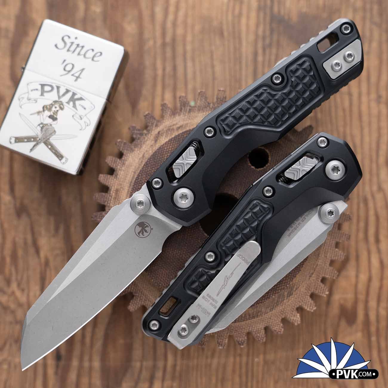 Microtech Standard Issue Mini (MSI) 210M-10APFRSPR, Apocalyptic Blade ...