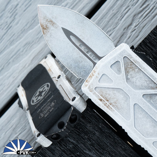 Microtech Exocet 157-1SA Double Edge Sandtrooper Blade, Sandtrooper ...