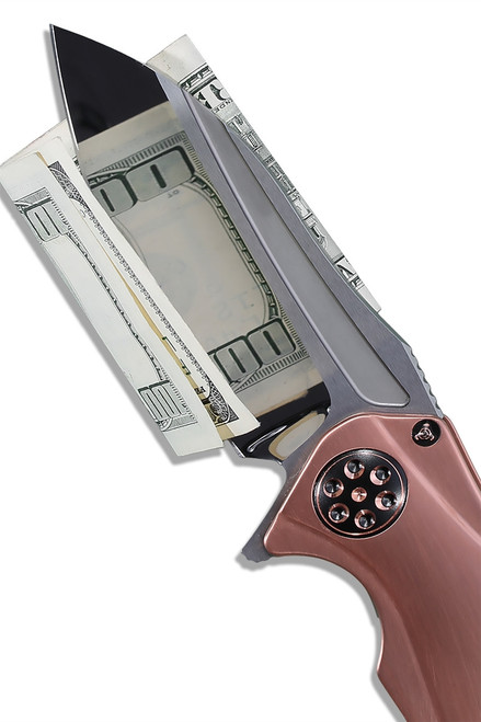 Marfione Custom Matrix Copper Mirror Polished Blade - PVK