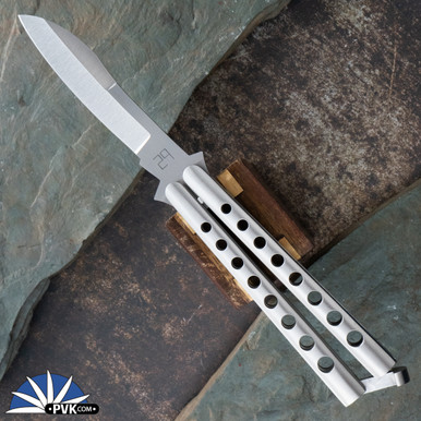 29 Knives Custom 4" S35VN Pira, "Thin Skeleton" Channel Cut 303 ...