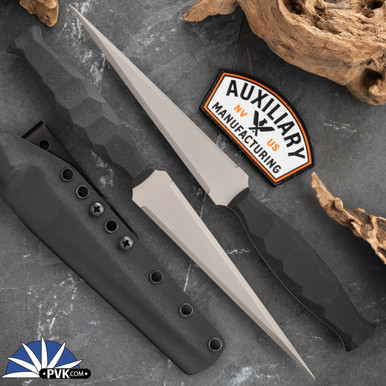 Auxiliary Manufacturing FS Spike AEBL, Black G10 - PVK