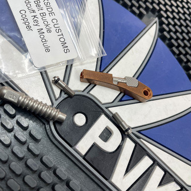 Blackside Customs Handcuff Key Arm, Belt Buckle Module - Distressed ...