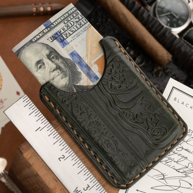 Blackside Customs/Starlingear Card Wallet "Filigree Kaze & BSC Logo" - PVK
