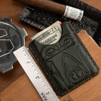 Blackside Customs/Starlingear Card Wallet "Mayan" Pattern - PVK