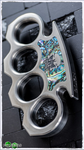 BURN Steel & Abalone Knuckles - PVK