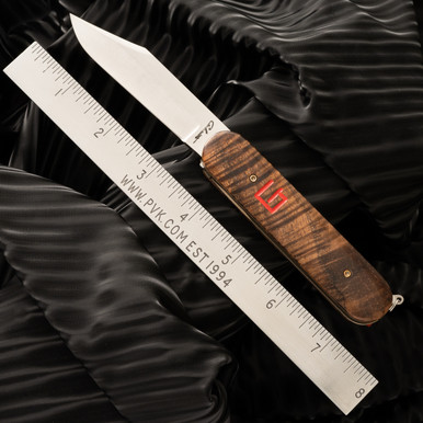 Chuck Gedraitis Custom Switch Army Switchblade, CPM154 Clip Point W ...