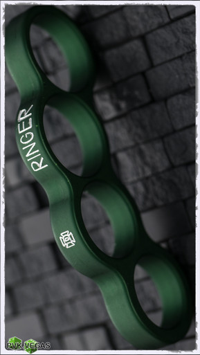 Dalton Ringer Knuckles Green Aluminum - PVK