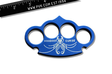 Dalton Knuckles "Spike" Blue Aluminum Voodoo Curse - PVK