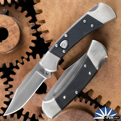 Buck Model 112 Ranger Auto Elite S30V Blade G10 Inlays and Nickel ...