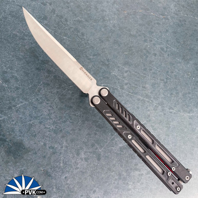 Maxace Knives Banshee V2 Balisong Drop Point Black G10 - PVK