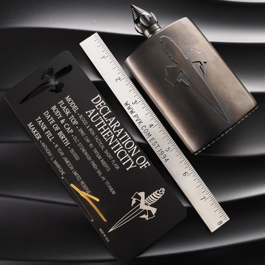 Marfione Custom Flask Short Tactical Stonewashed DLC W/Tritium , F Off ...