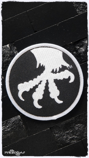Microtech Morale Patches - Claw - White and OD - PVK