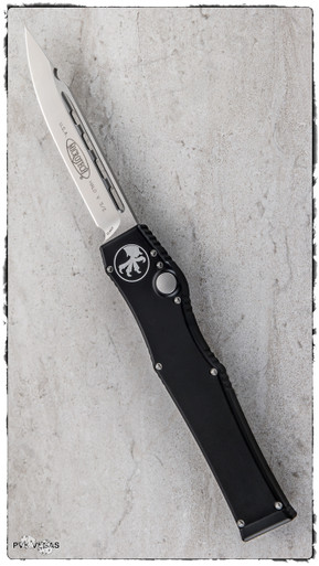 Microtech HALO 5 OTF Automatic Stonewash Single Edge - PVK