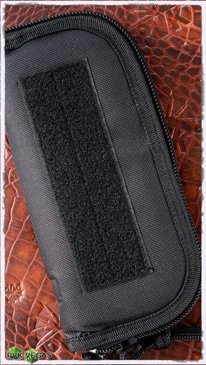 Custom Zip up Knife Pouch 9" With Velcro Front AC180 - PVK