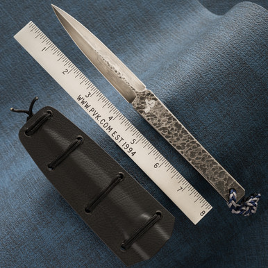 Venier Forge Dagger, D/E Damascus With Kydex Sheath-1728599464 - PVK
