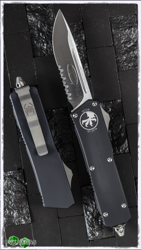 Microtech Scarab Executive S/E 176-5 Satin Serrated - PVK