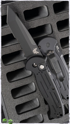 Benchmade AFO2 Armed Forces Only 9052SBK Black Serrated Blade - PVK