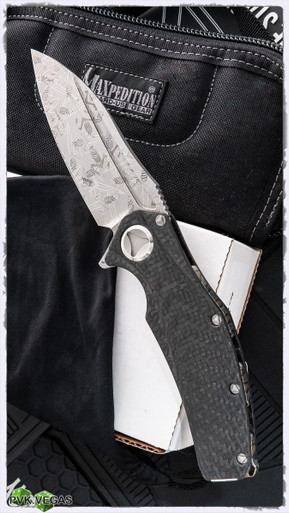 Marfione Custom Matrix Dagger Camo & Clip 30k CF Torched Back Spacer ...