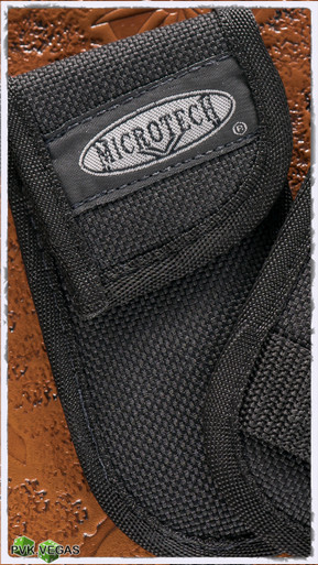 Original Microtech Large Sheath Heavy Cordura Silver Logo - PVK