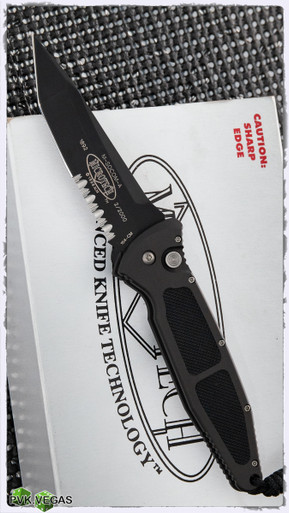 Vintage Microtech Mini Socom Auto T/E Serrated 2000 SN1892 - PVK