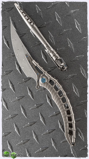 RIKE KNIFE Alien 4 Framelock Folding Knife & Pen Combo - ALIENDG - PVK