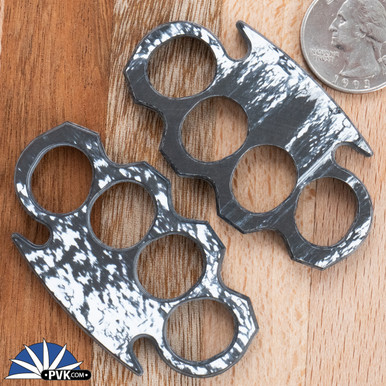 BURN Custom Micro Knuck, White Storm Carbon Fiber - PVK