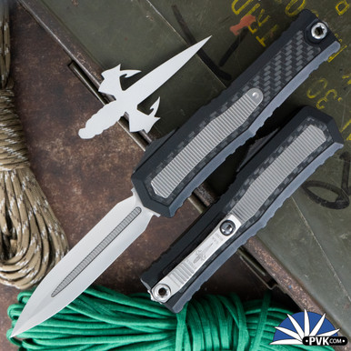 Marfione Custom Atreus Double Edge Mirror Polished Blade With Titanium ...